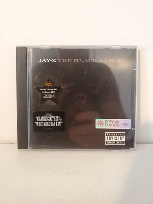 Jay-Z "The Black Album" CD (UK/EU Pressing), (European Import), (2003 ...