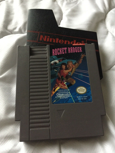 ROCKET RANGER NES " RARE" CLEAN TESTED & WORKS EXCELLENT USED/PLAYED ...