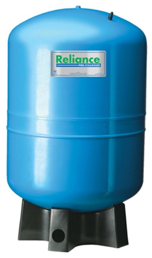 Reliance Water Systems 52 gal Pre-Charged Vertical Pressure Well Tank ...