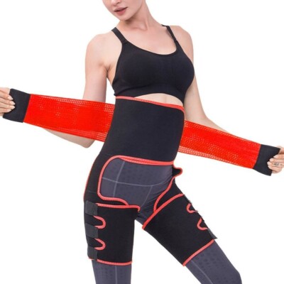 3-in-1 Waist Trainer Hip Enhancer Butt Lifter/Body Shaper - Red - Small ...