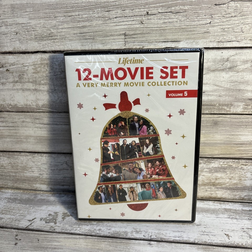LIFETIME 12 - MOVIE Set: A VERY MERRY MOVIE COLLECTION VOLUME 5 NEW ...