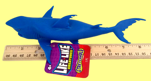 Shark Life-Like Imperial Jaru Figure Squishy Creatures Stretchable Toy ...