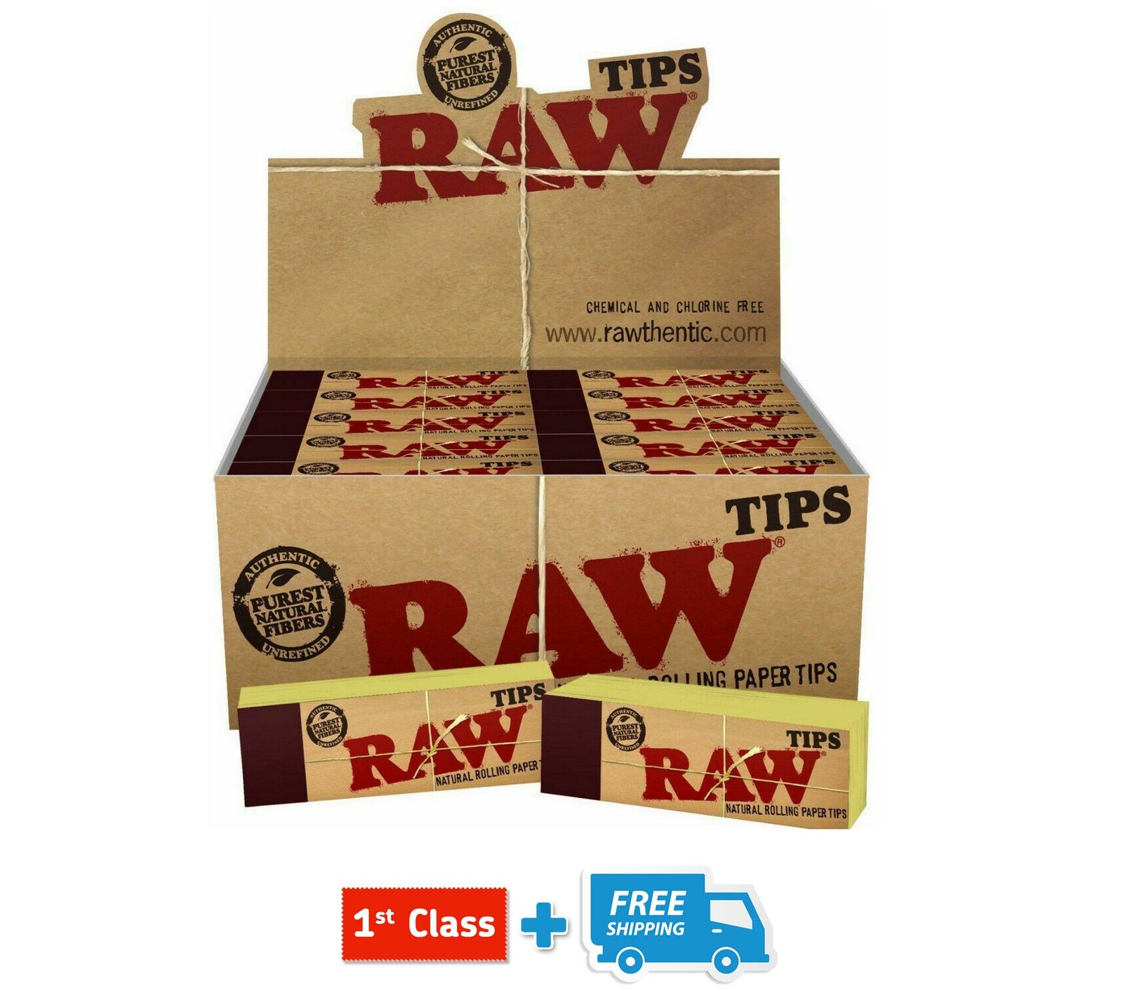 RAW Rolling Paper Smoking Chlorine Free Genuine Roach Roaches Book ...