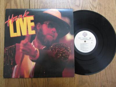 Vinyl LP - Hank Williams Jr - Hank Live - #125538 - 1987 - VG+/VG+ ...