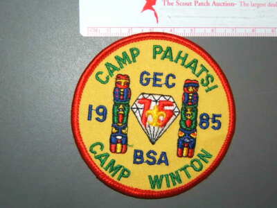 Boy Scout Camp Pahatsi Camp Winton - 1985 9479Q | eBay