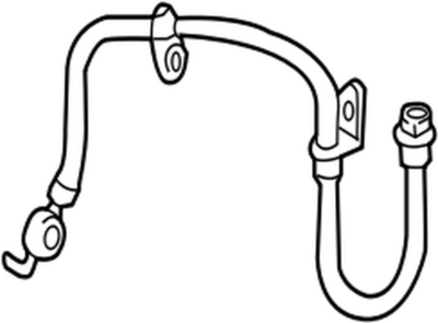 90947-02F97 Toyota Hose, flexible, no.1(for front) 9094702F97, New ...