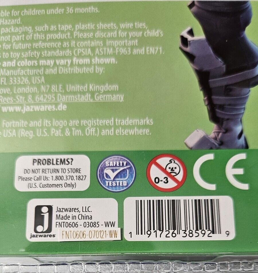 Fortnite Inverted Skull Trooper Solo Mode 4" Action Figure Jazwares New ...