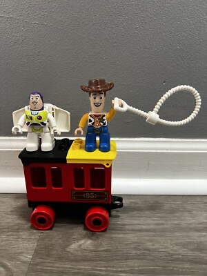 LEGO DUPLO Toy Story Train 10894 with Woody Buzz Lightyear Retired Not ...