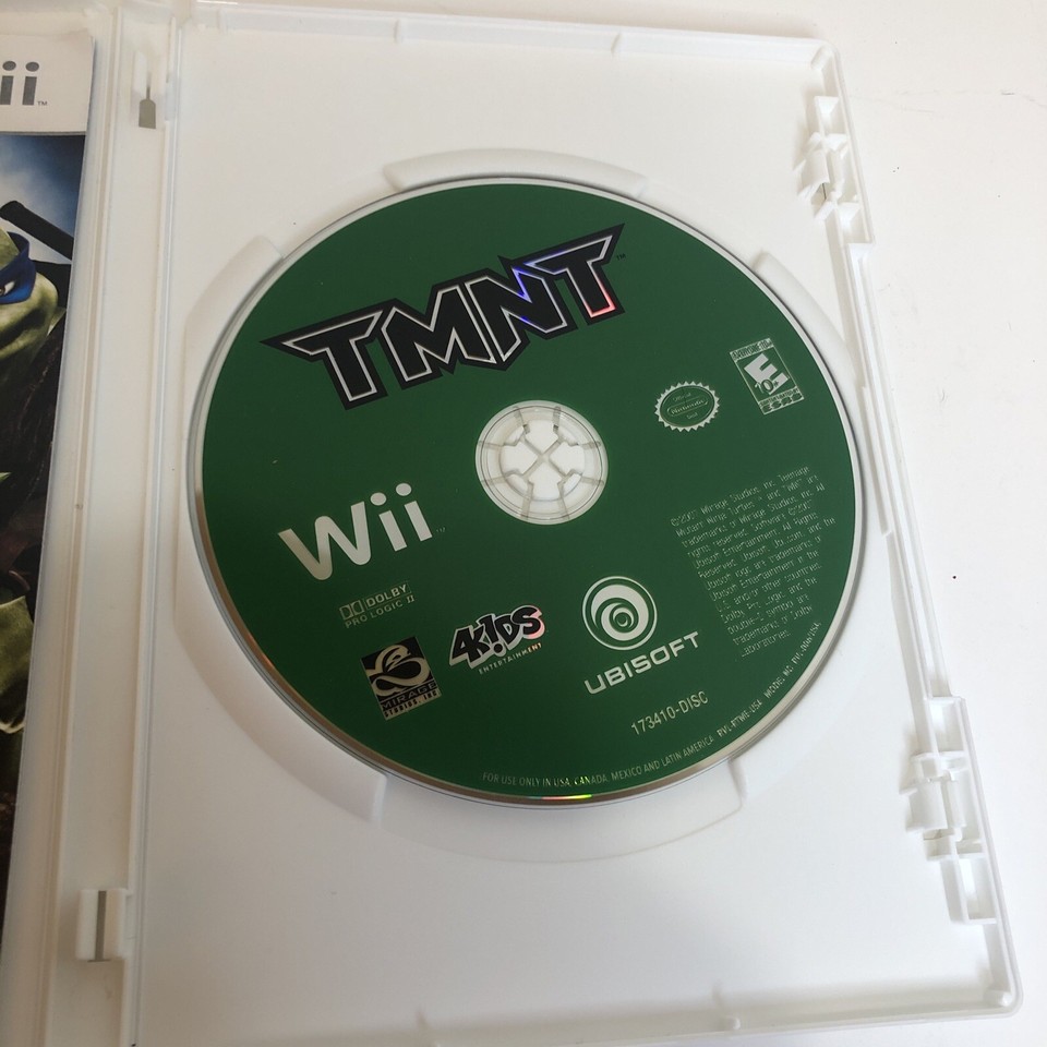 TMNT (Nintendo Wii, 2007) Video Game 8888173410| eBay