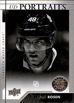 2017-18 Upper Deck #P-102 Calle Rosen Toronto Maple Leafs UD Portraits ...