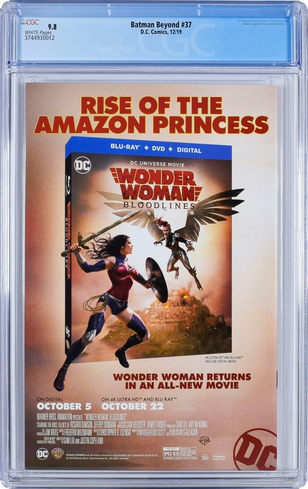 Batman Beyond #37 CGC 9.8 NM+ MT Batwoman Beyond 1st print | eBay