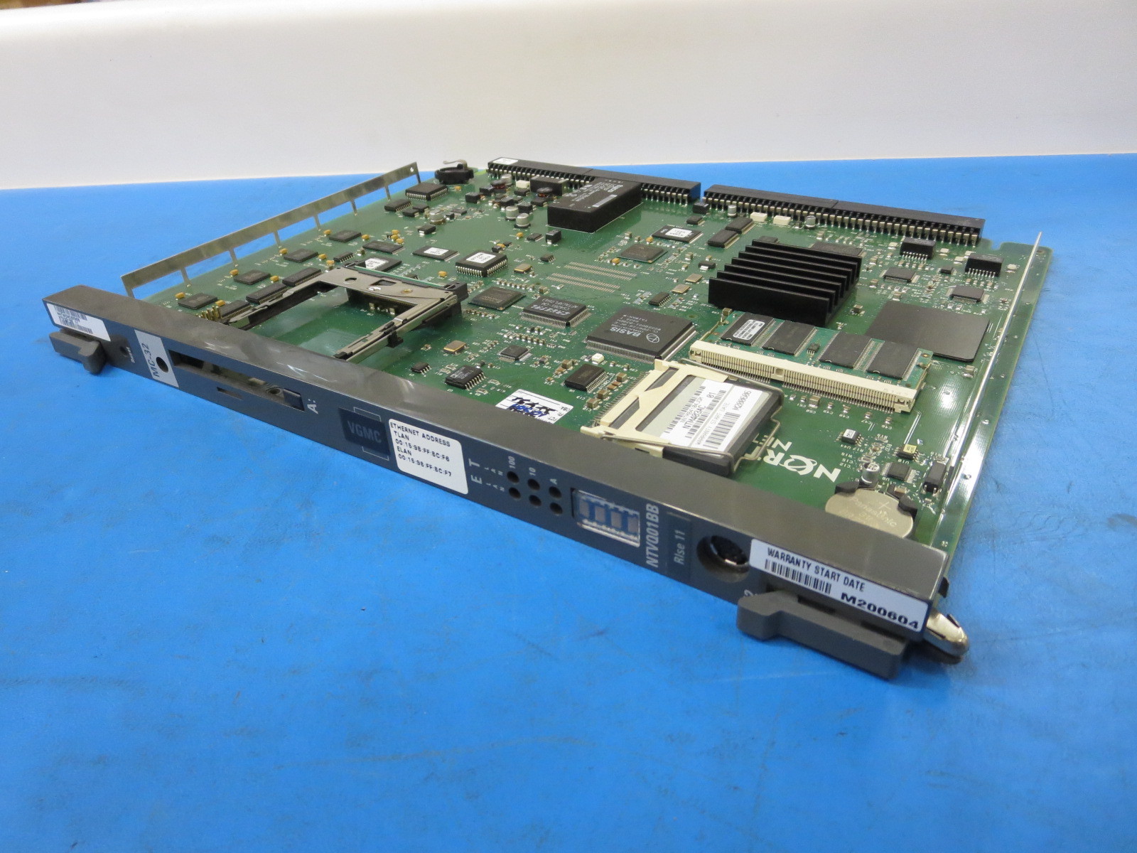 Nortel NTVQ01BB MG1000 Succession MC-32 VOICE Gateway GTW MEDIA CARD | eBay