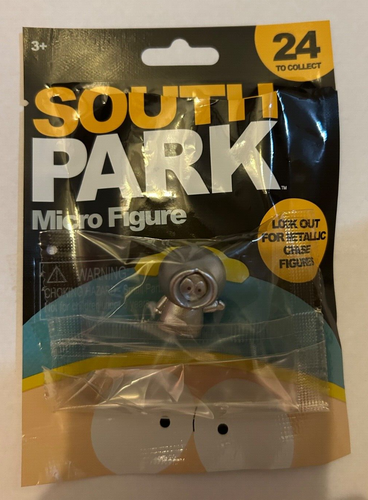Kenny (Chase Metallic Silver) 1" South Park Micro Figure. Open Blind ...