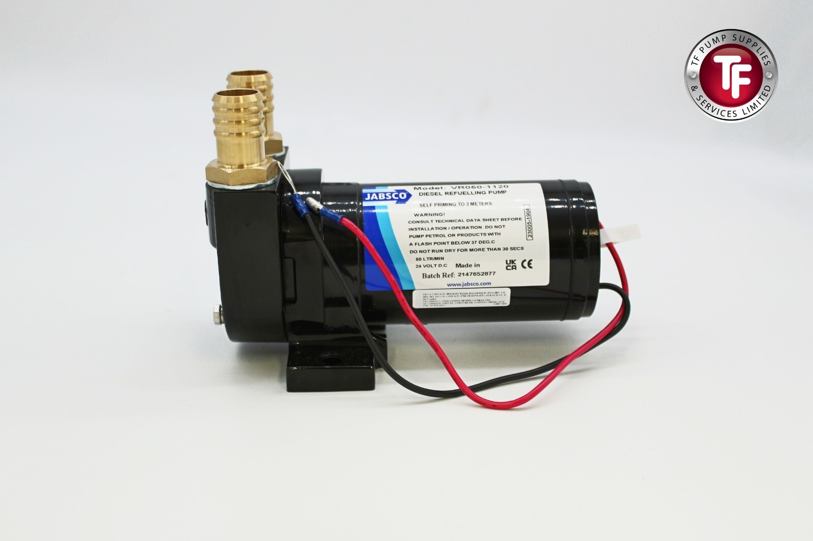 Jabsco VR050-1122 Marine Sliding Vane VR050 Diesel Fuel Transfer Pump ...