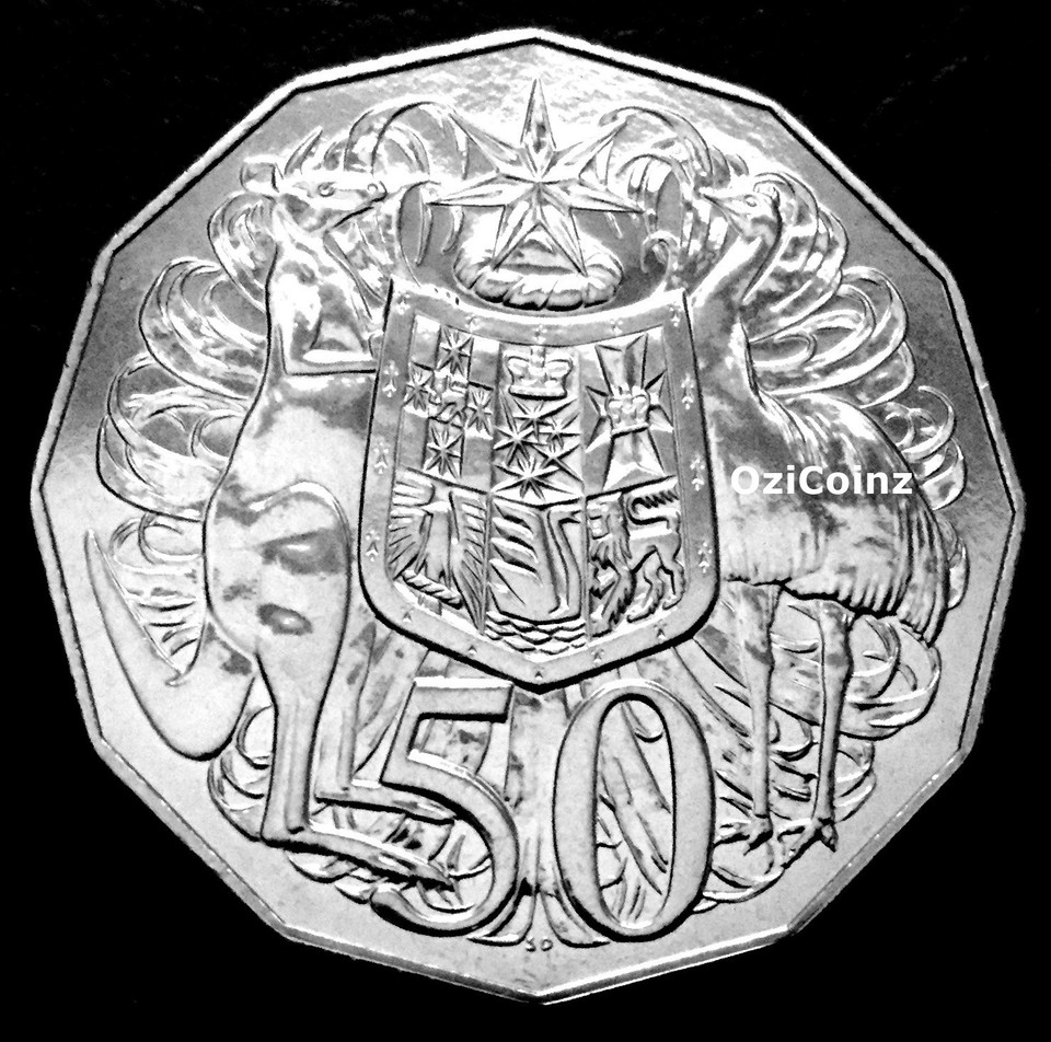 2024 QEII Memorial 50 Cent Coin from Uncirculated Royal Australian Mint ...