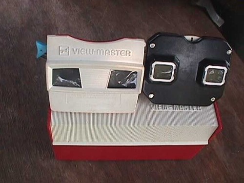 GAT Viewer & View-Master Red White Chest Storage Box for Reel Packets ...