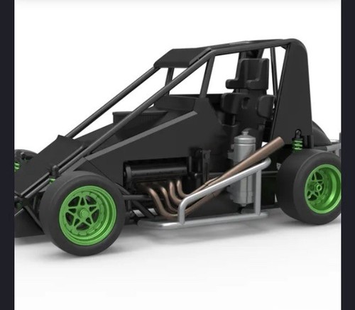 1/24 Resin Asphalt Ford Focus Midget Model Kit Model Race Car Kit | eBay