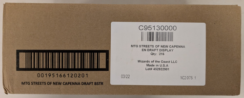Streets of New Capenna Draft Booster Boxes SEALED CASE MTG Magic TCG ...