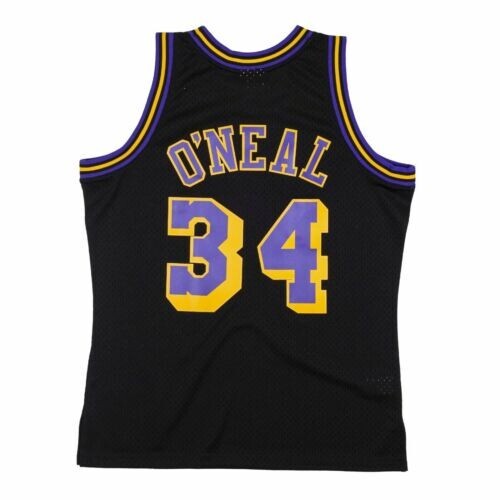 Mitchell & Ness Shaquille O'Neal Lakers NBA Reload 1996 Swingman Jersey ...