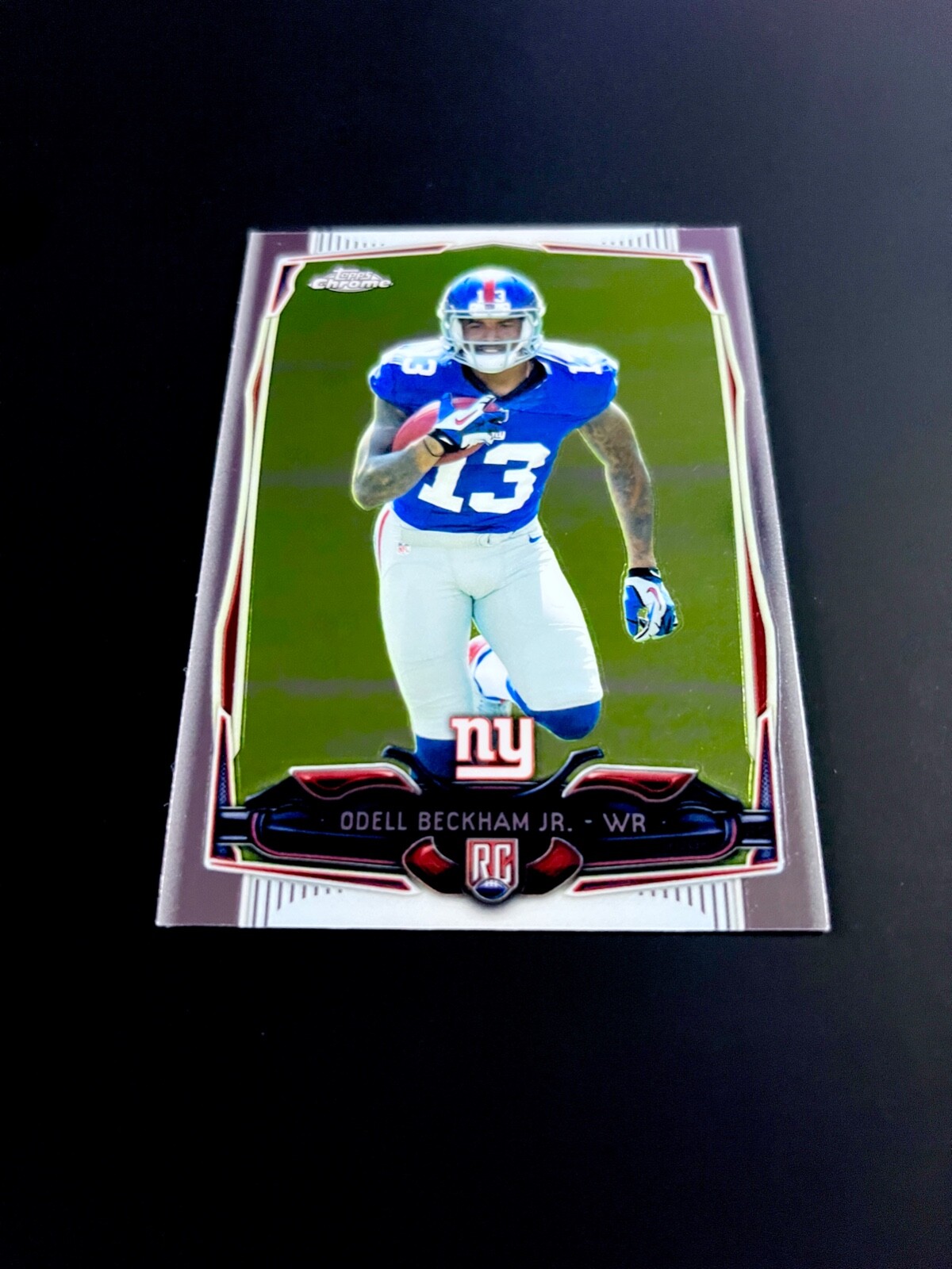 Odell Beckham Jr 2014 Topps Chrome RC #117 Rookie Card LA Rams NY ...