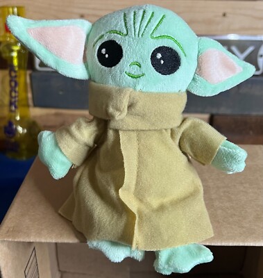Baby Yoda Stuffed Toy Plush 7" Official Star Wars | eBay