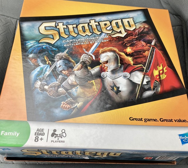 Stratego Fire and Ice Board Game 2009 Hasbro 100 Complete for sale ...