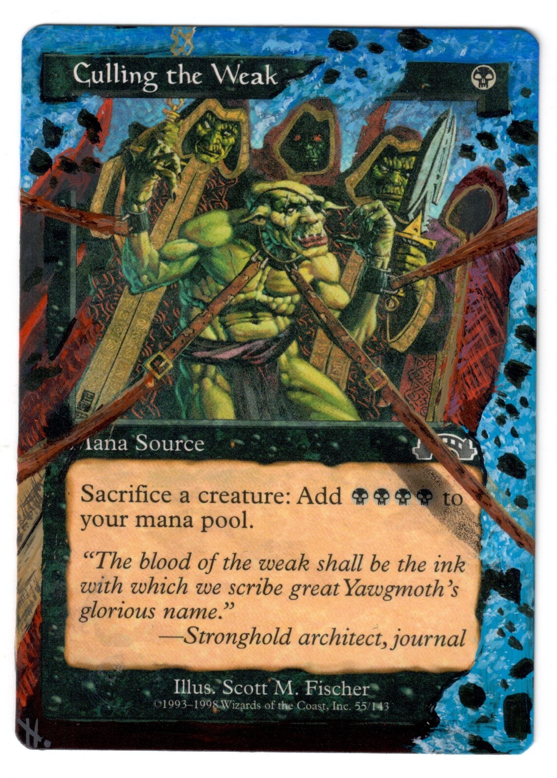 Mtg Altered Art Stickers