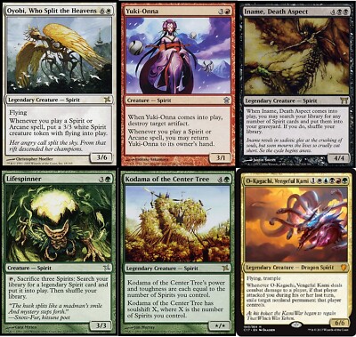 Custom Commander Deck O-Kagachi, Vengeful Kami - Spirit Tribal EDH MTG ...