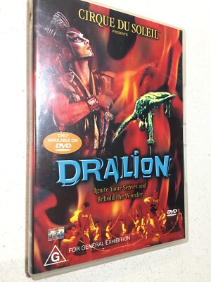 DRALLION Cirque Du Soleil Presents DVD, G, 2000 | eBay Australia