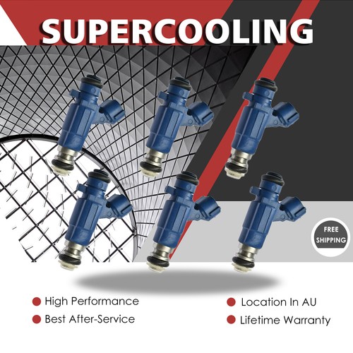 Durable 6x Fuel Injector Fit For Nissan Patrol Y61 TB48DE RB25DET 16600 ...