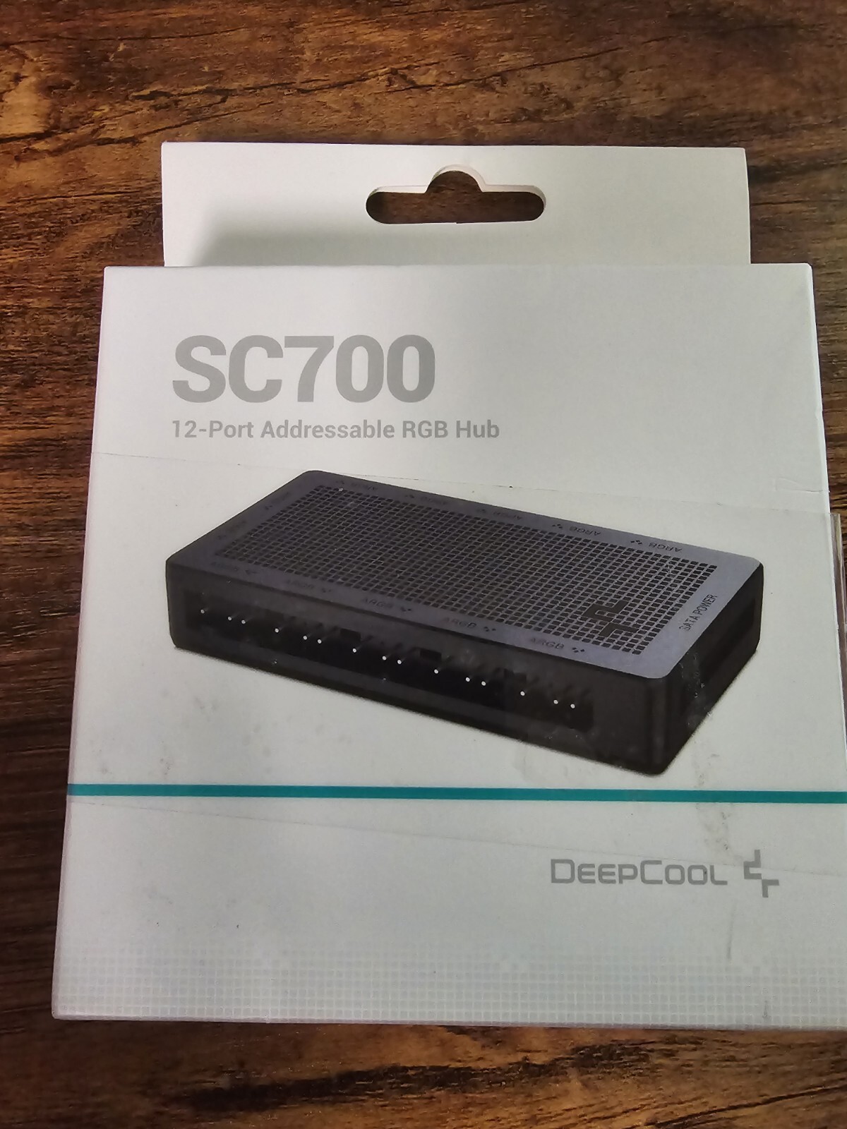 DeepCool SC700 ARGB Hub 12-Port 5v-3pin Aura SYNC Addressable RGB Hub ...