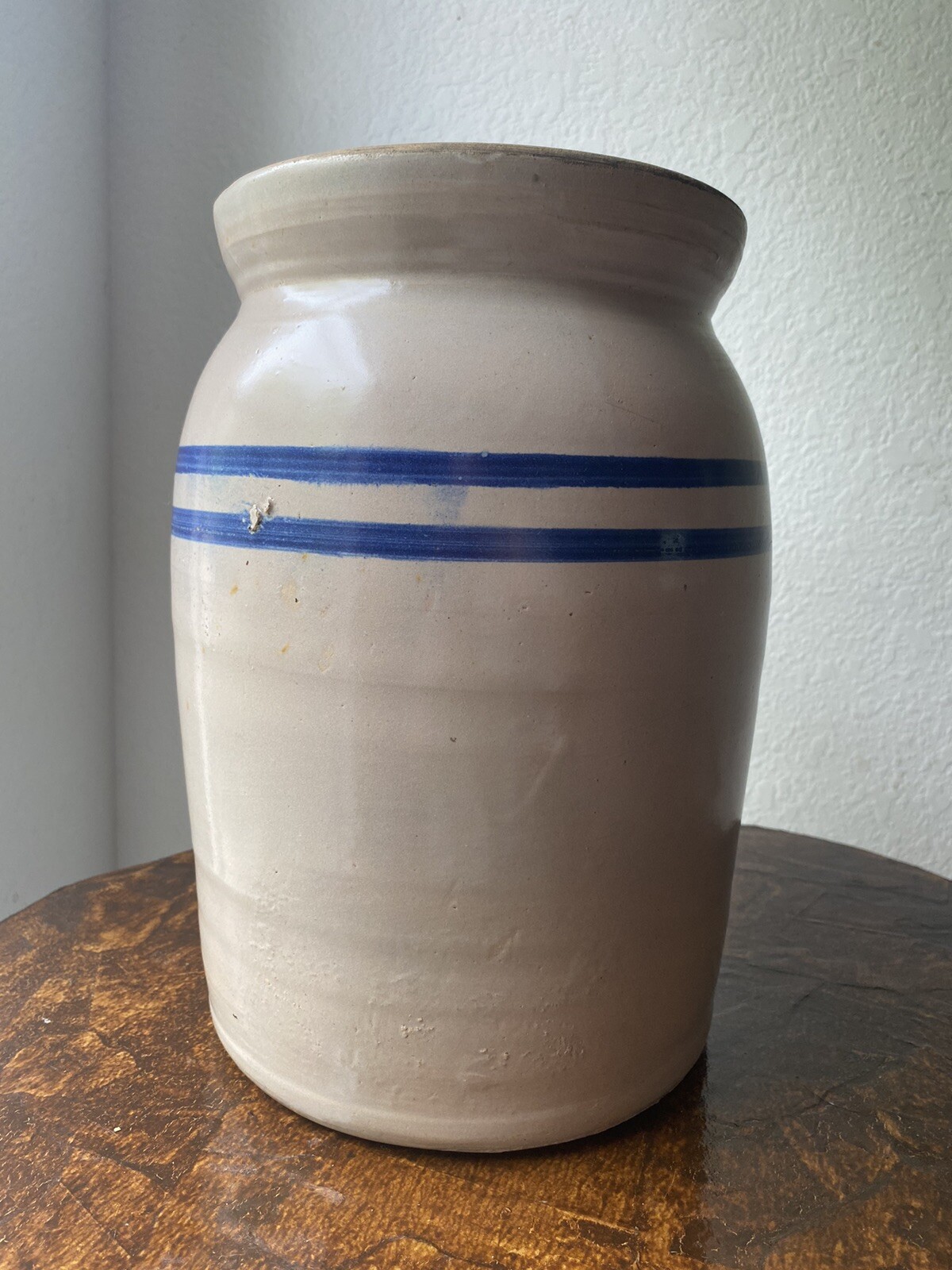 Vintage Marshall Pottery Texas Stoneware Number 2 Crock Butter Churn ...