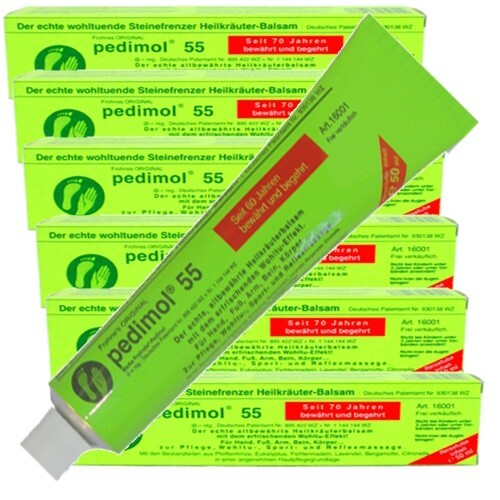 Frohnes Original Pedimol ® 55 Balsam Steinefrenzer Heilkräuter Salbe ...