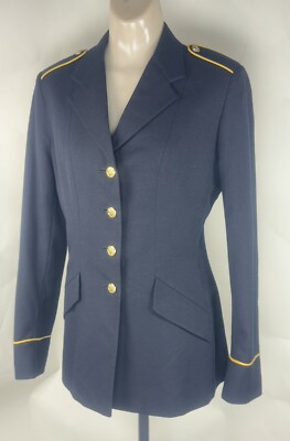Women's Army ASU Enlisted Dress Blues Service Uniform Jacket/Coat ...