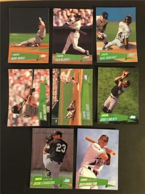 2000 Topps Stadium Club Tampa Bay Devil Rays Team Set 8 Cards With SP ...