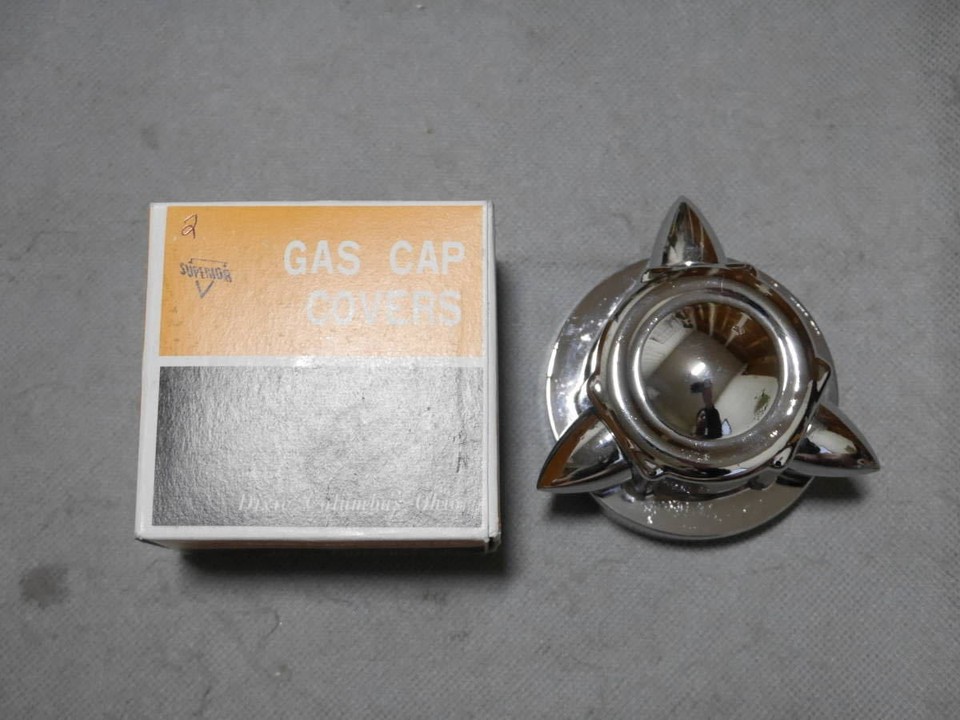 60s NOS Superior Vintage Gas Cap Cover Harley Chopper Knuckle Pan ...