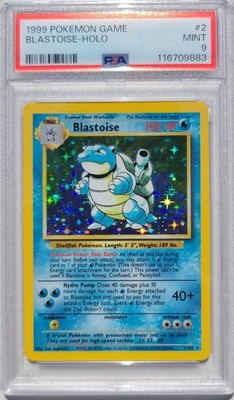 1999 POKEMON BASE SET UNLIMITED #2 BLASTOISE-HOLO PSA 9 | eBay