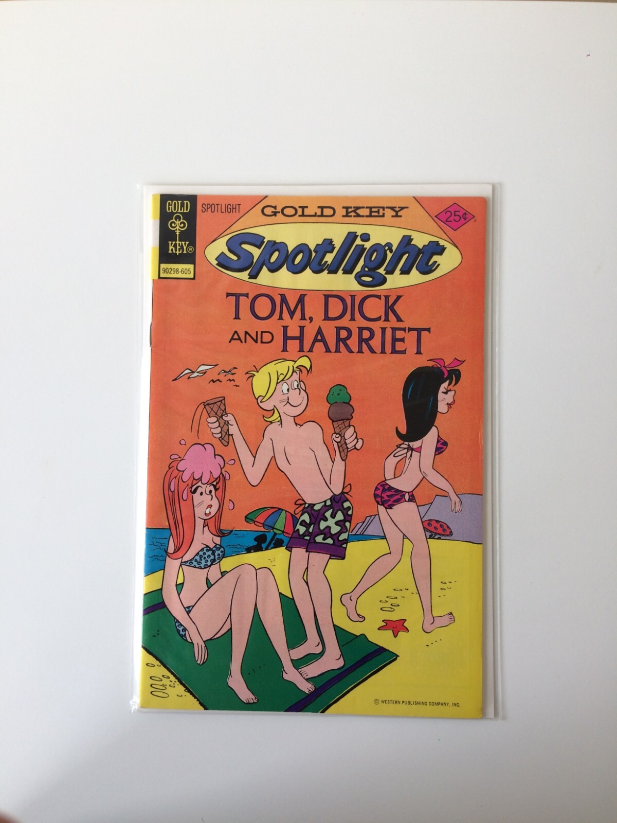 GOLD KEY SPOTLIGHT #1 VF- (7.5) GOLD KEY COMICS TOM DICK AND HARRIET MAY 1976 | eBay UK