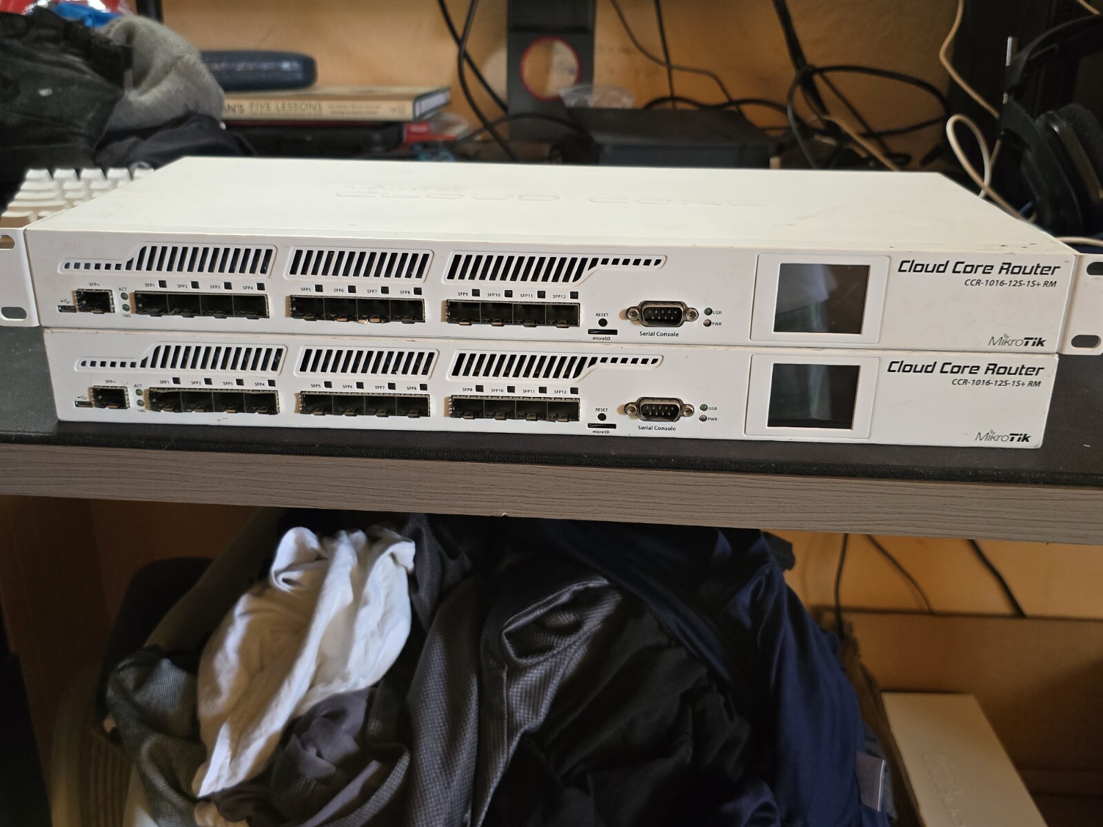 MIKROTIK CCR-1016-12S-1S+ RM Cloud Core Router | eBay