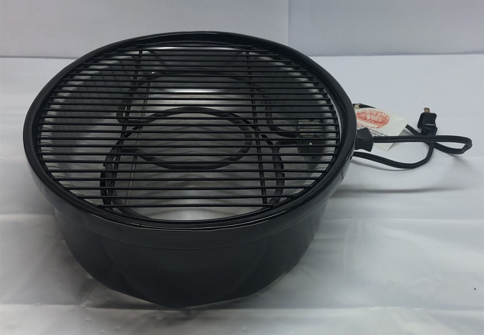 Dazey Electric Indoor Bar BBQ Grill Countertop Smokeless BBQ Grill 1100 ...