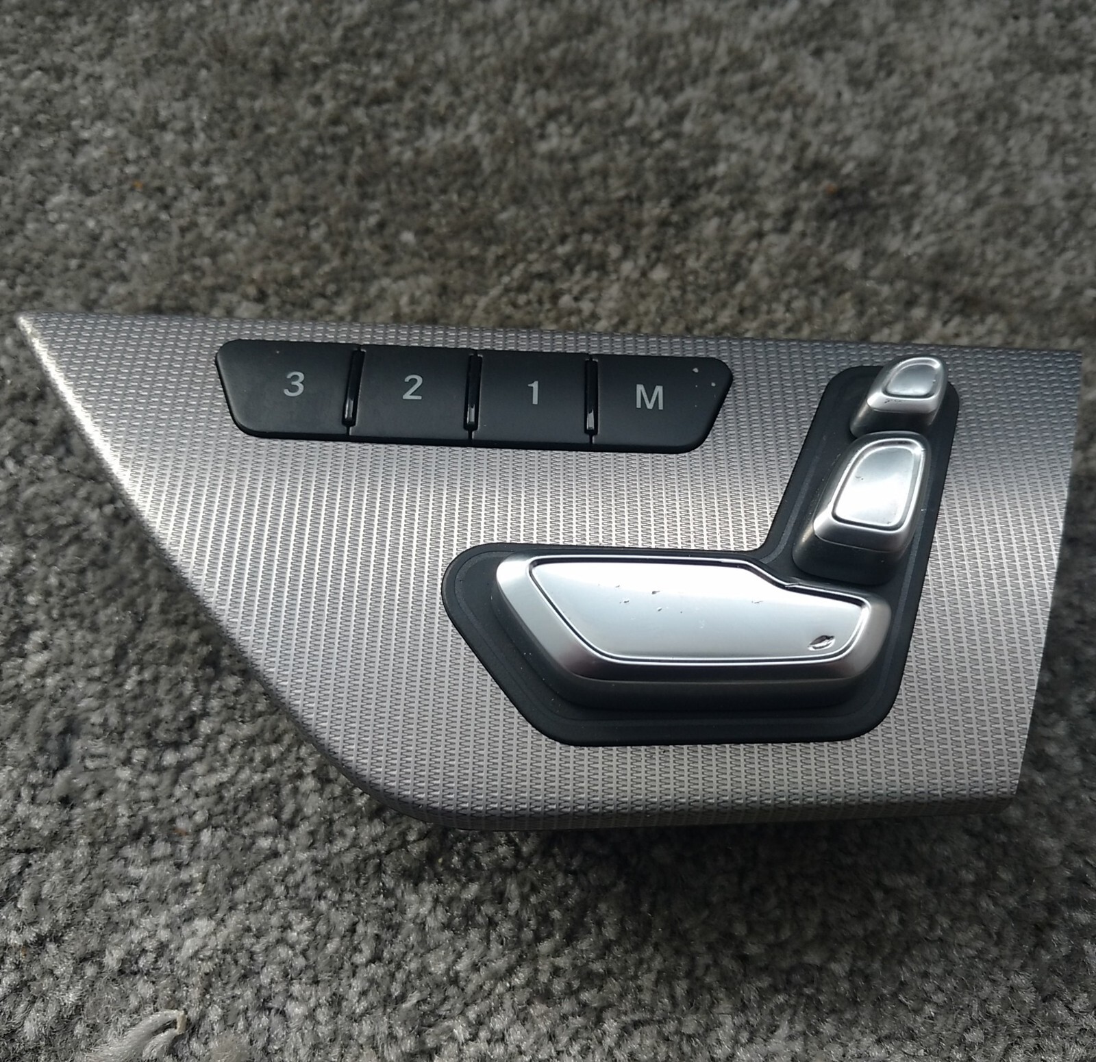 Original Switch Block Seat Adjustment Right MERCEDES W212 A2129050351 ...