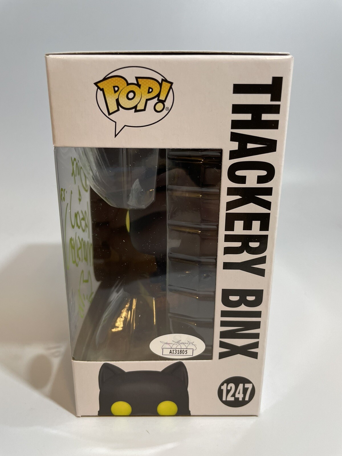 JASON MARSDEN Signed HOCUS POCUS THACKERY BINX FUNKO POP Vinyl SKETCH ...