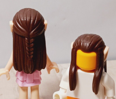 New LEGO Elf Hair ELROND Hobbit Elves Lord of the Rings Blonde Light ...