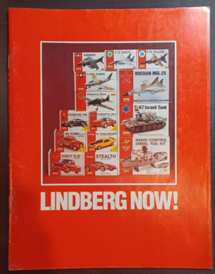 1991 LINDBERG PLASTIC MODEL KITS CATALOG | eBay