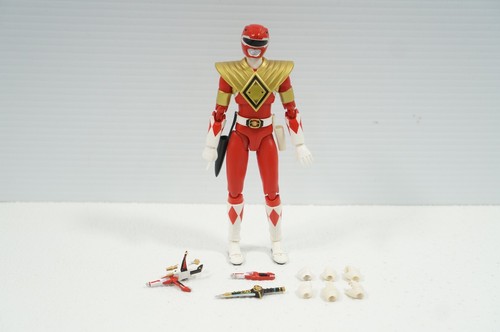 SH Figuarts Mighty Morphin Armored Red Ranger Anniversary Figure | eBay