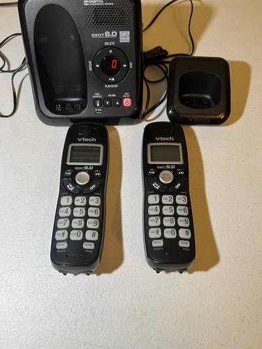 VTech CS6114-21 DECT 6.0 Cordless Phone & Caller ID/Call Waiting 2 ...