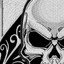 Ace Of Spades Subdued Skull Patch, Biker Back Patches | eBay
