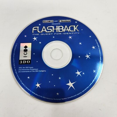 Flashback: The Quest for Identity (3DO, 1993) 743175921076| eBay