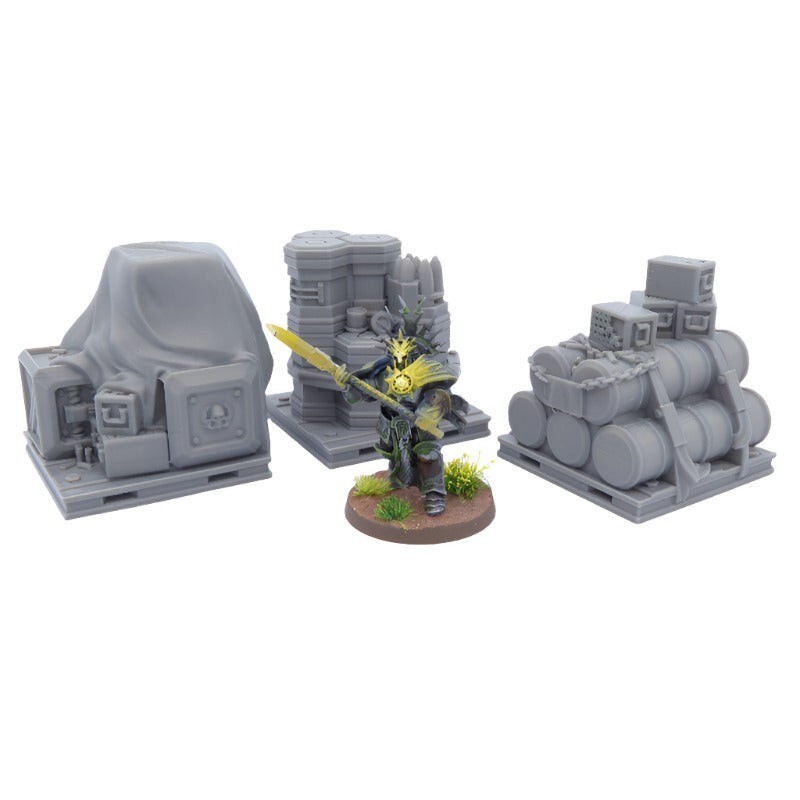 SUPPLIES PALETTES SCATTER TERRAIN SCENERY SET for AoS, LOTR wargaming ...