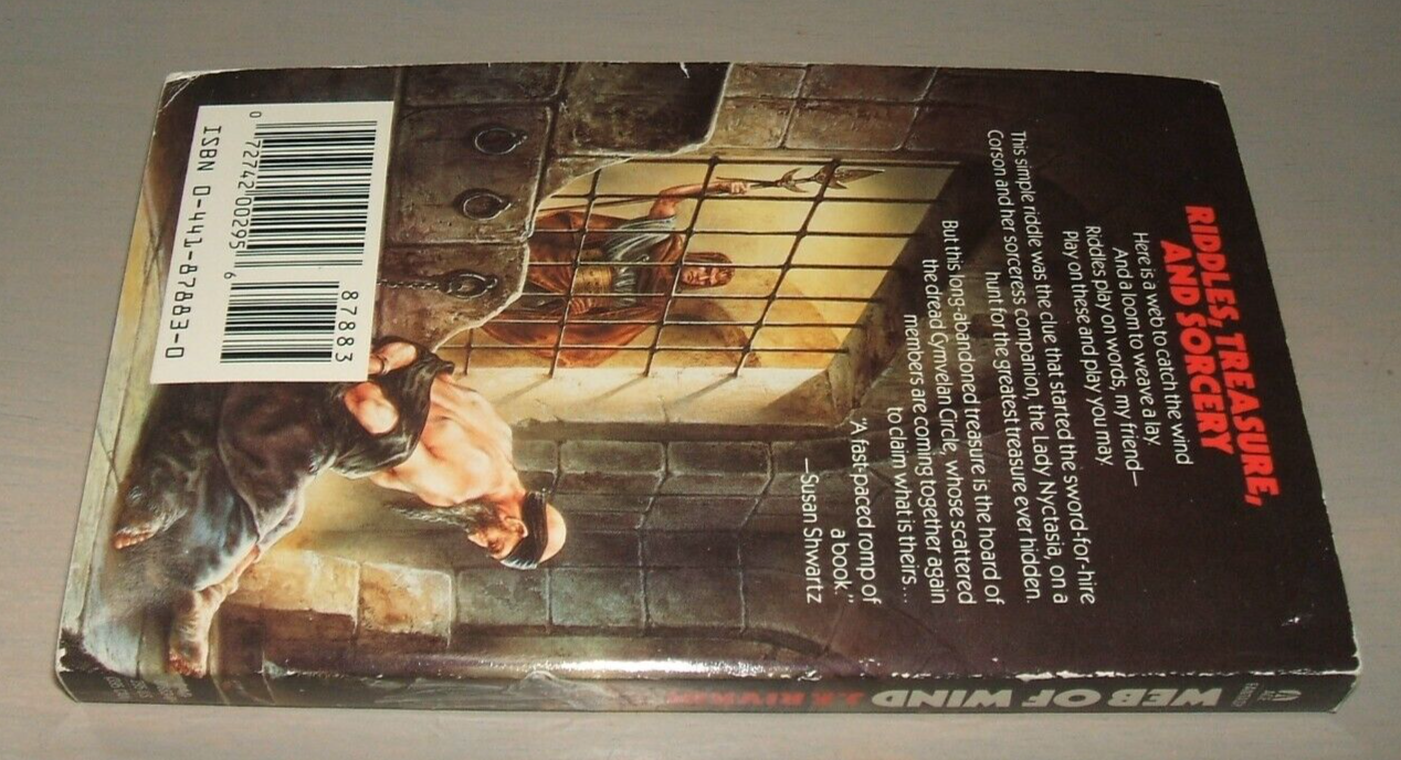 Web of Wind by J.F. Rivkin 1987 First Edition, First Printing See ...